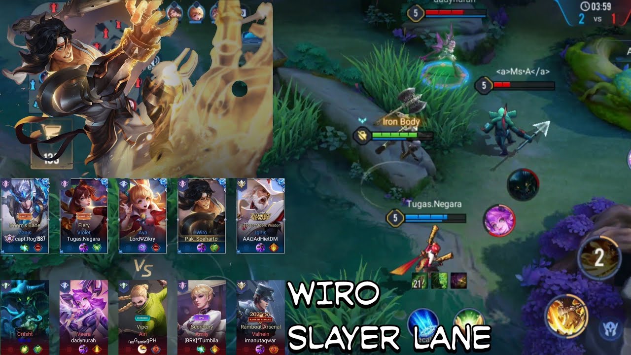 WIRO SLAYER LANE Arena of Valor | Lien Quân | 傳說對決| 펜타스톰 | RoV - YouTube