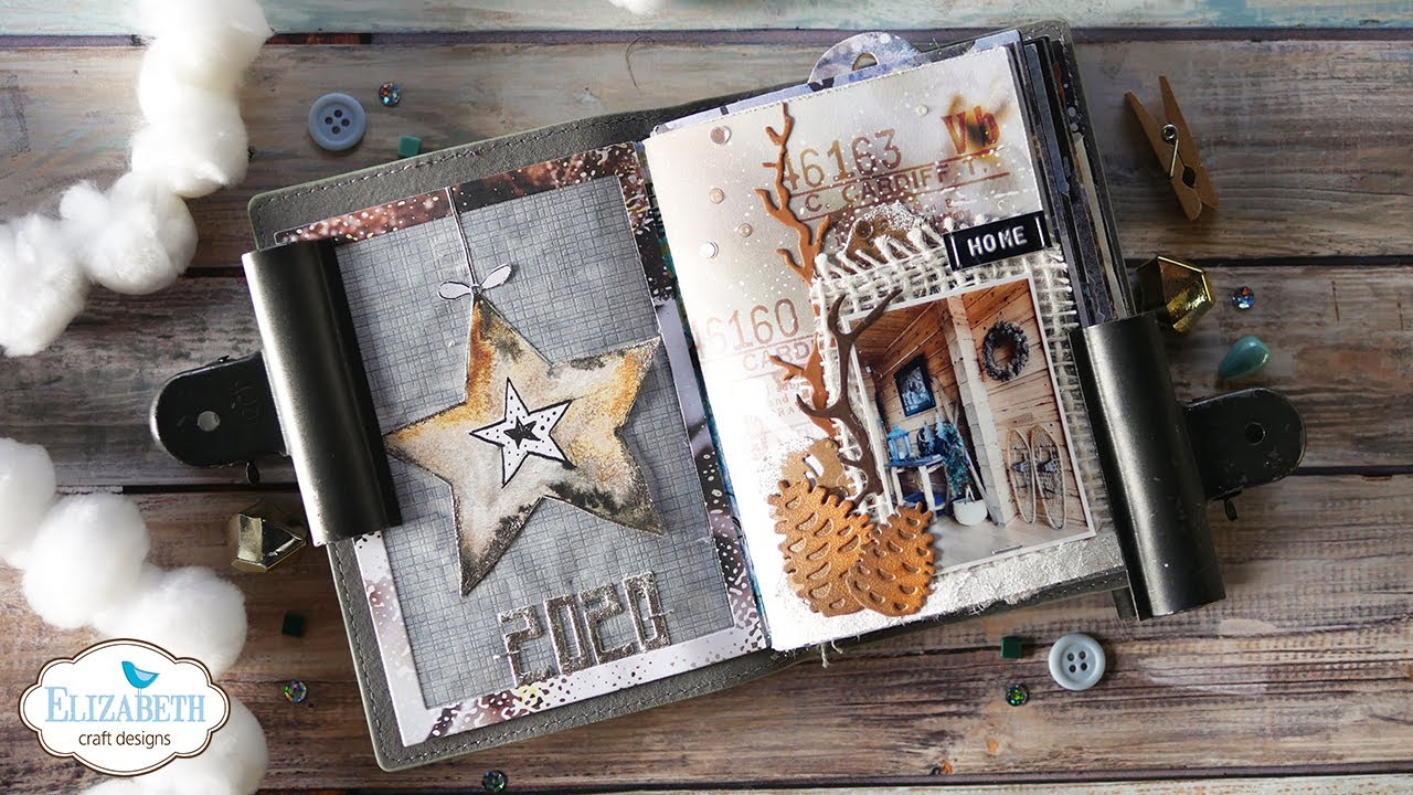 Art Journal - Mystical Winter Collection | Elizabeth Craft Designs ...