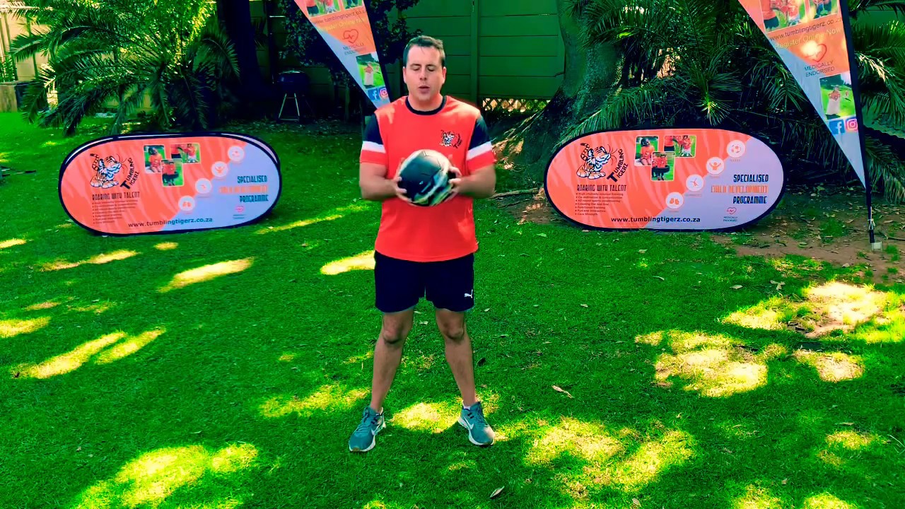 Ball drills - one hand throw and catch - YouTube