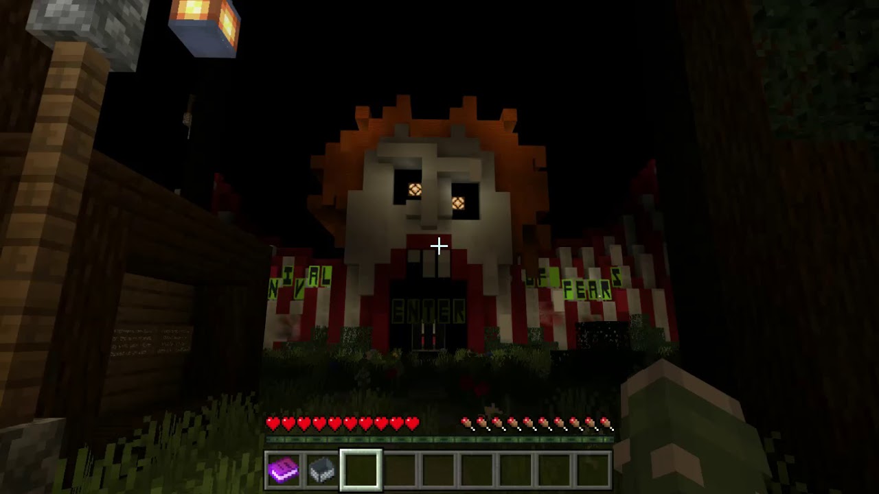 Minecraft Horror Map: The Carnival of Fears - YouTube