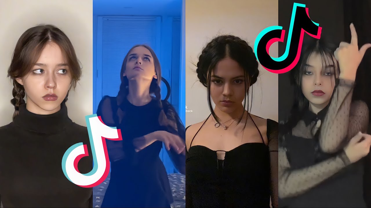 Wednesday Addams Dance #2 | i'll dance dance dance with my hands hands ...
