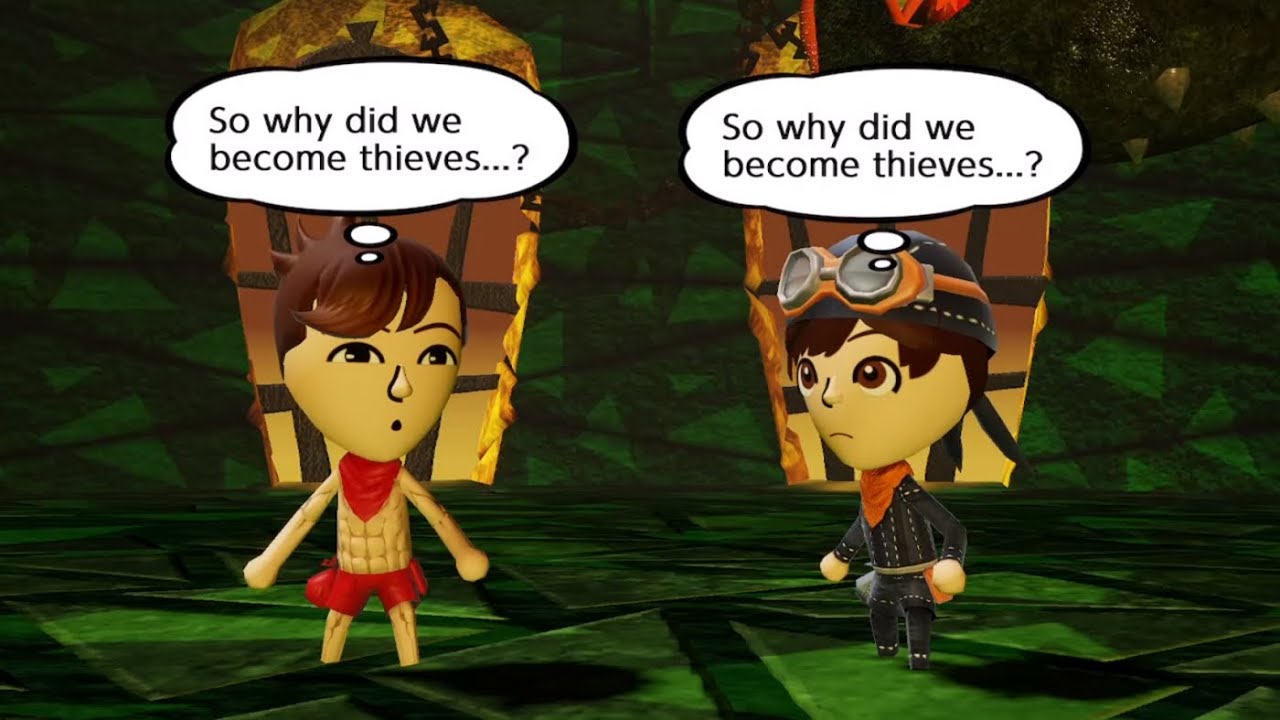 Miitopia - We are thief right? Both asking about thing - Switch - YouTube