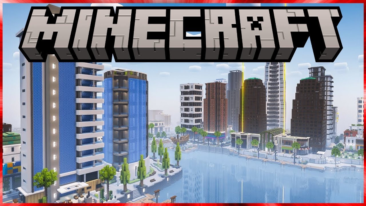 Built an Entire City Solo | Minecraft Creative ᴴᴰ - YouTube