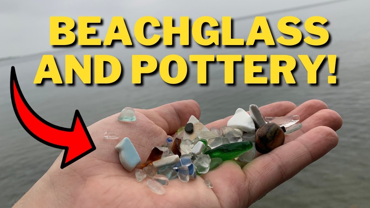 Absolutely Gorgeous Beach Glass Hunt! - YouTube