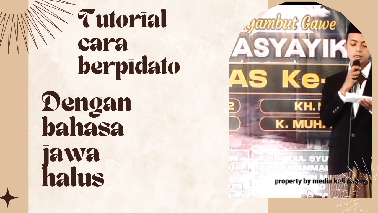 TUTORIAL CARA PEMBAWA ACARA BERPIDATO DENGAN BAHASA JAWA ALUS DENGAN ...
