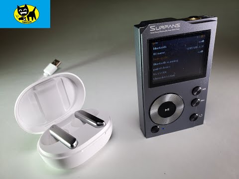 Surfans F20 HiFi MP3 Player - How to connect with Bluetooth, - DEMO ...