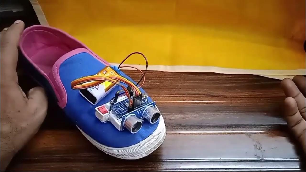 Smart shoe’s for Blind Person using Arduino - YouTube