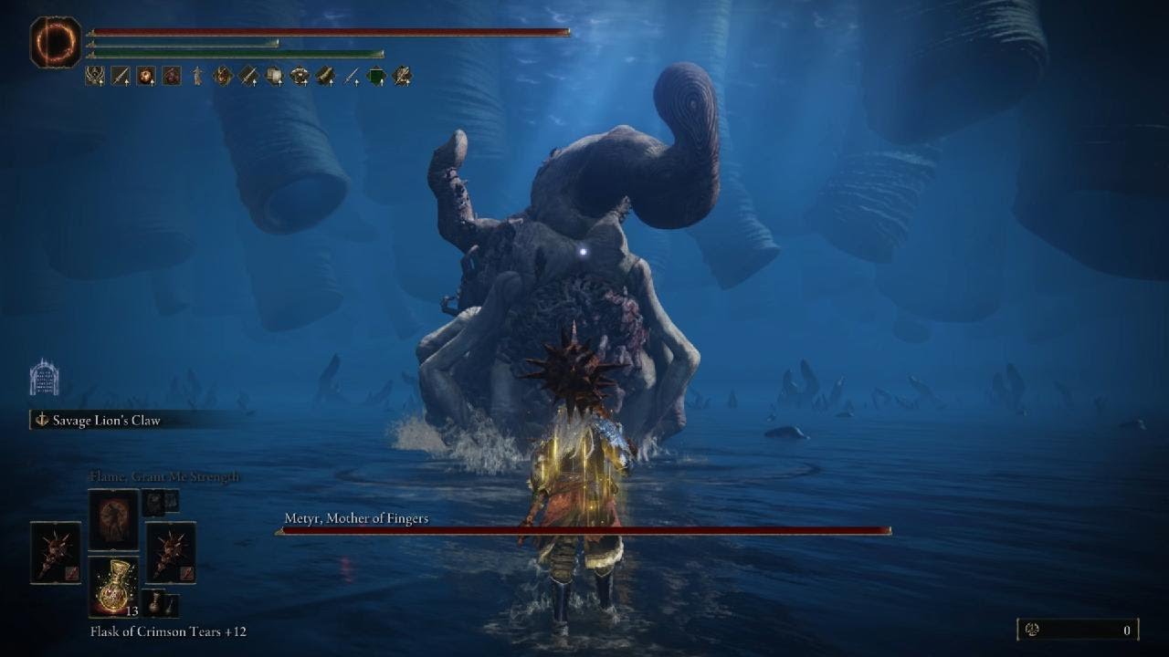 ELDEN RING Metyr Mother of Fingers Boss Fight - YouTube
