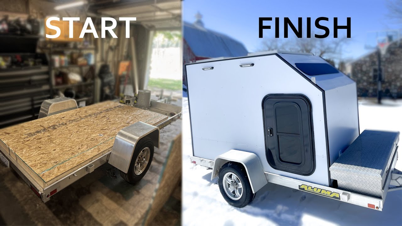 DIY Budget Camper Build // Full Build Under 5 Minutes - YouTube