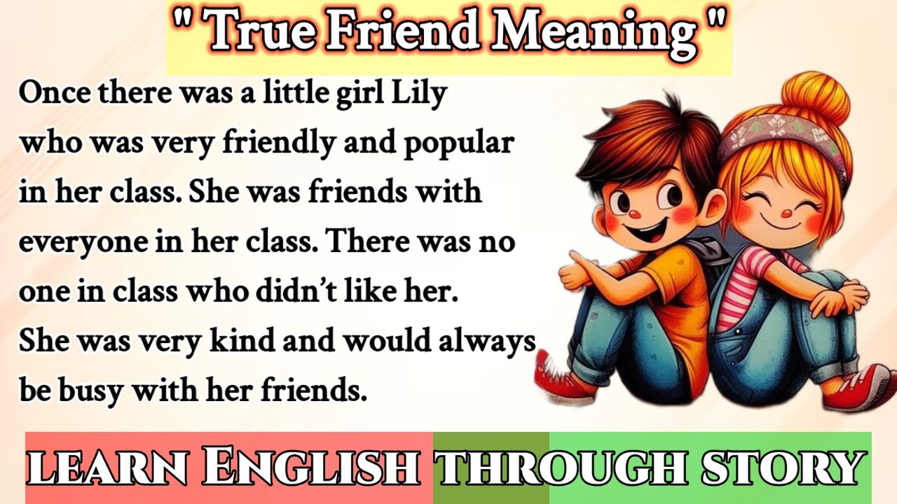 Story in English | English Speaking Practice | Moral Story in English ...