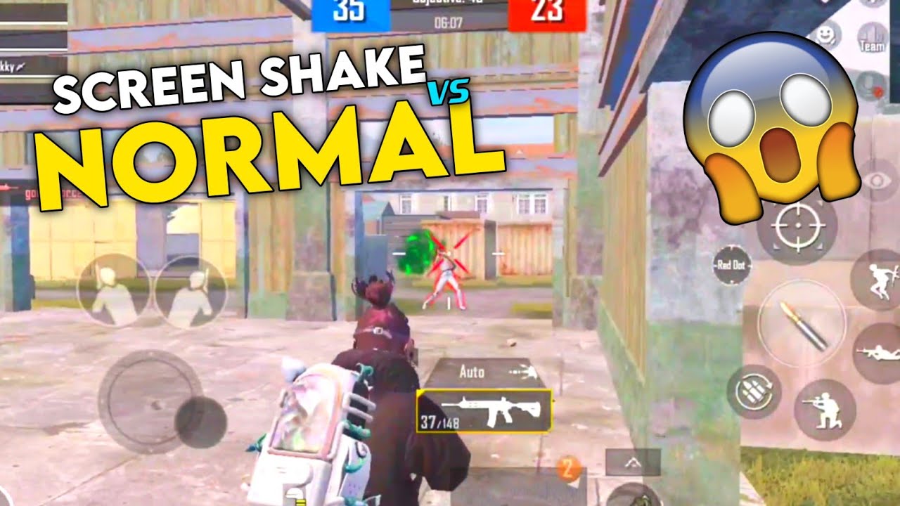 SCREEN SHAKE VS NORMAL !! 100% HEADSHOT - YouTube