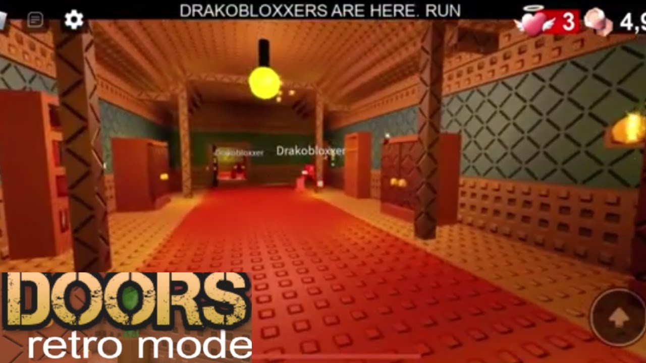 I Try The New Roblox Doors Retro Mode and It Is Insane.... - YouTube