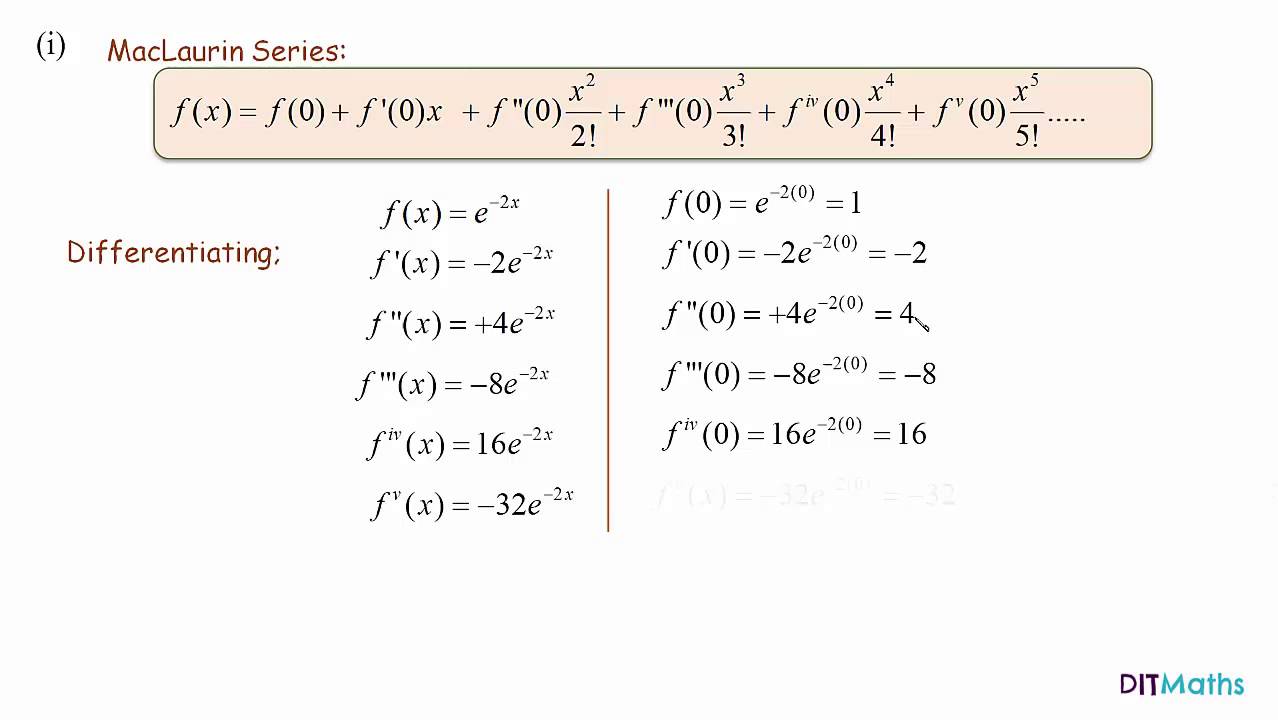 MacLaurin Theorem An Introduction YouTube MacLaurin Theorem An Introduction YouTube