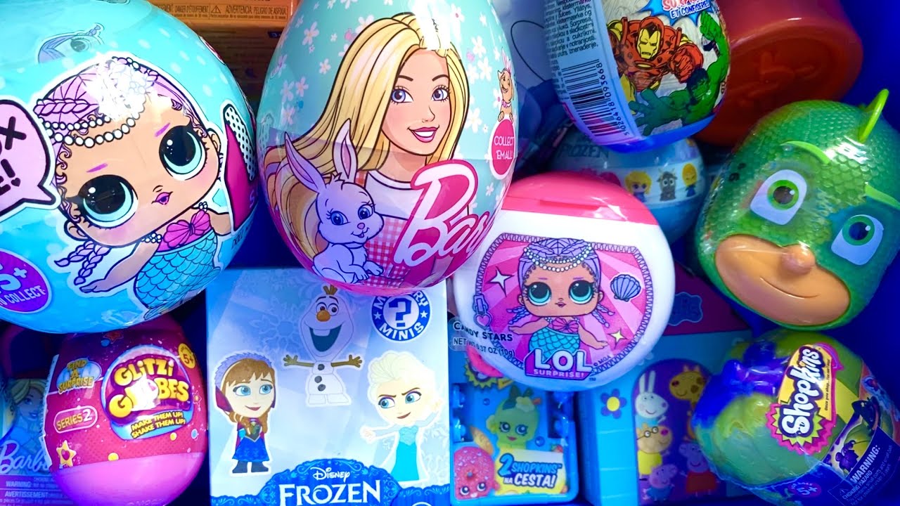 Unboxing NEW Blind Bags! HUGE Unboxing NO Talking Video - YouTube