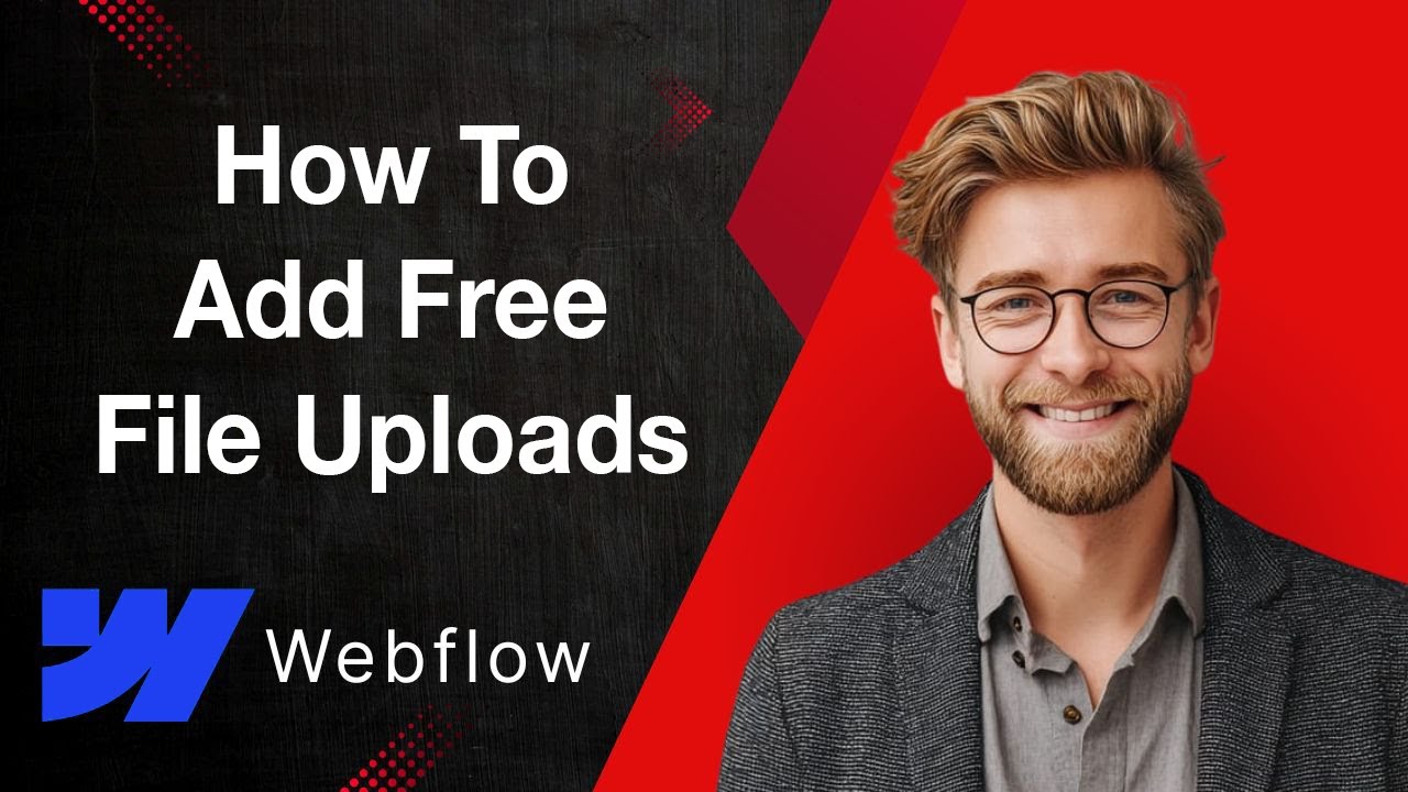 How To Add Free File Uploads To Webflow Forms Fast! [2025 Guide] - YouTube