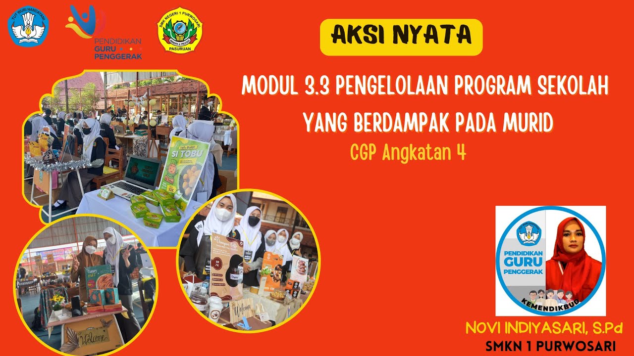 Aksi Nyata Modul 3.3 Pengelolaan Program Sekolah Yang Berdampak Pada ...