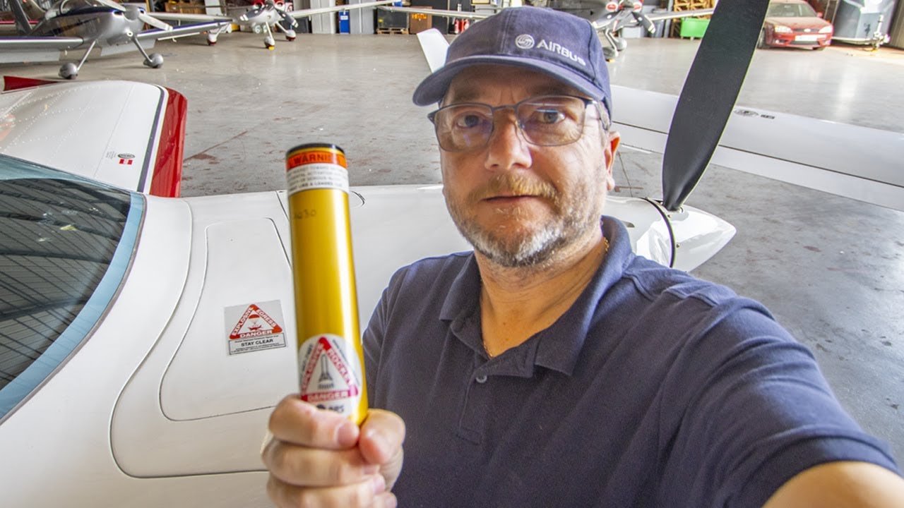 How to replace and dispose of an aircraft BRS ROCKET! - YouTube