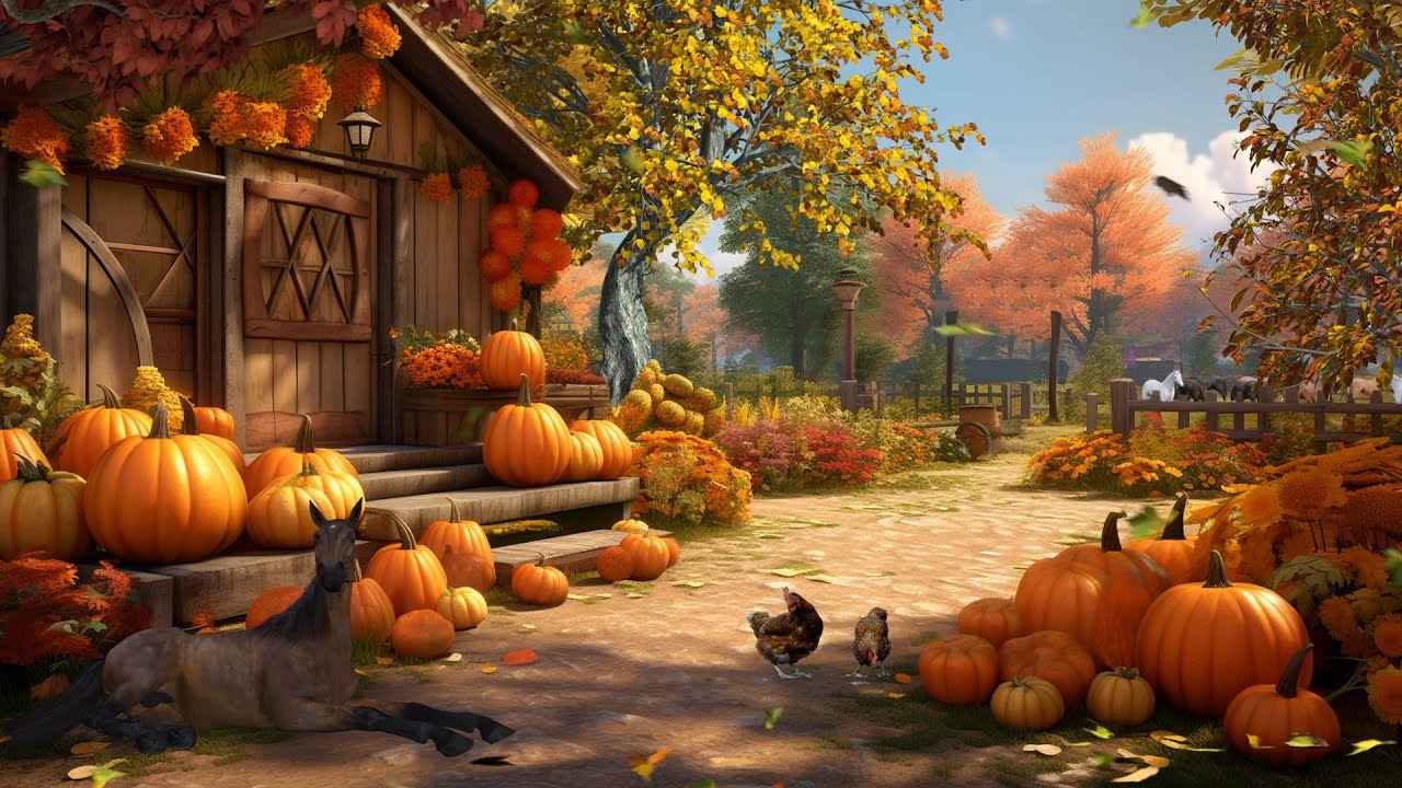 Hello October | Cozy slow autumn day in English Countryside - YouTube