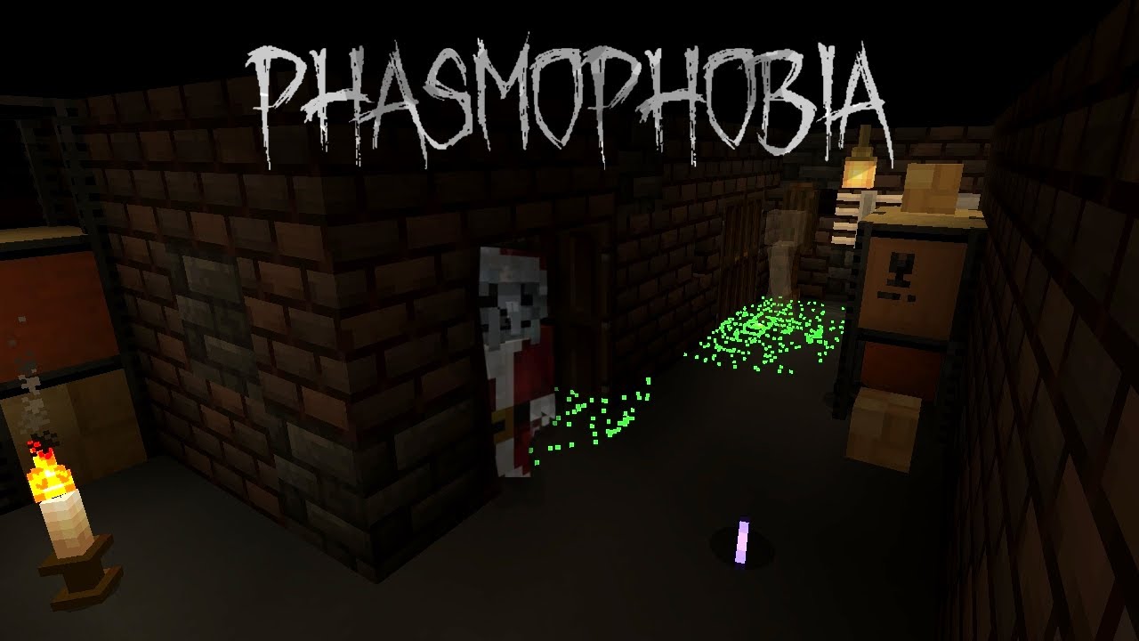 GHOST 👻 Phasmophobia Map for Minecraft Pe - YouTube