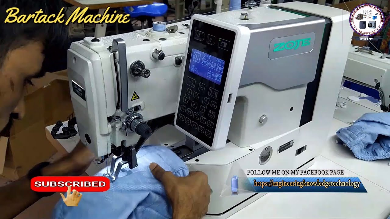 ZOJE Sewing Machine| ZOJE Bar-tacking and Button Sewing Machine ...