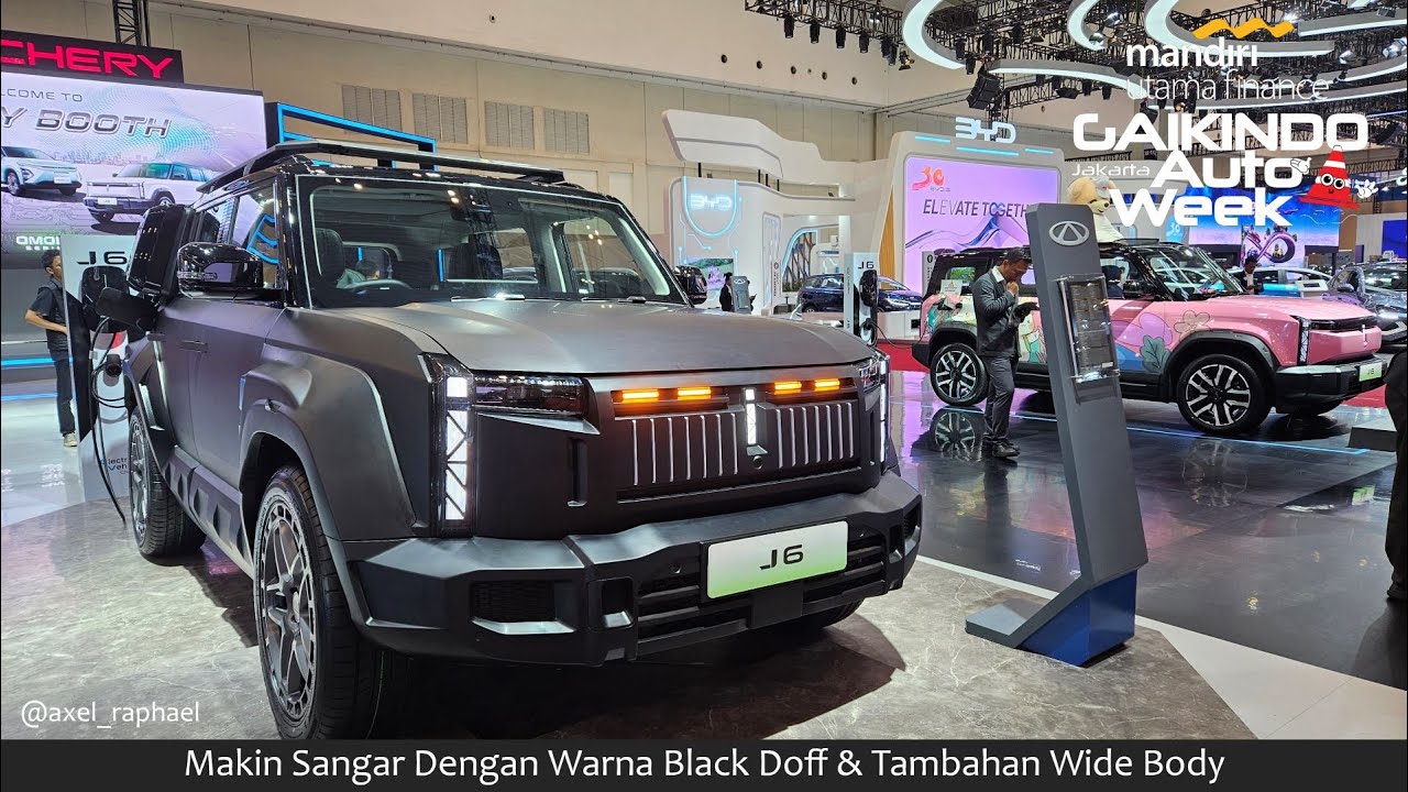 Chery J6 iWD Phanthom Edition (2024) - In Depth Tour - Indonesia - YouTube