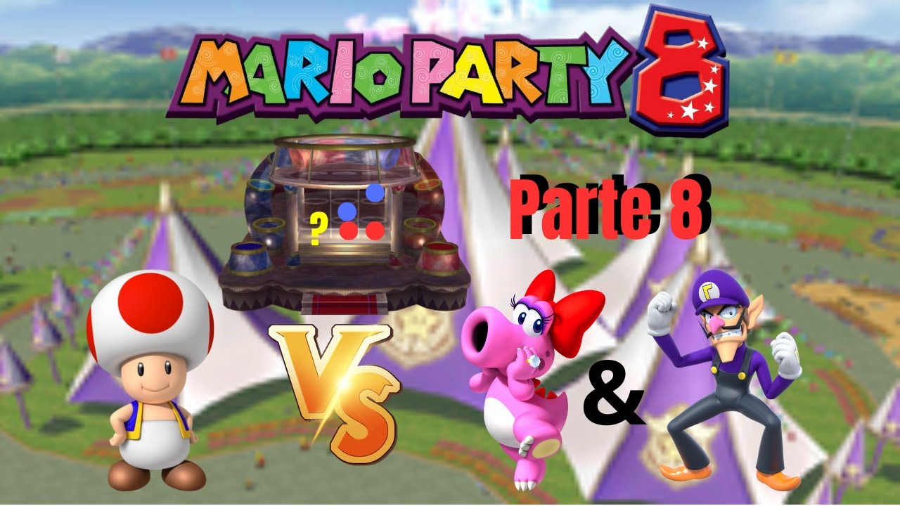 E o campeão do jogo da velha com esferas é... (Mario Party 8) Pt. 8 Tic ...