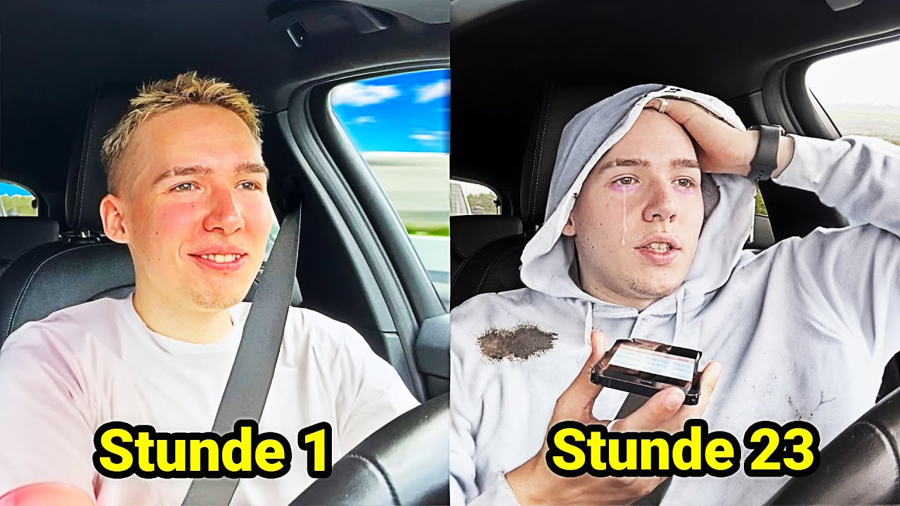 24 STUNDEN im AUTO... (ich habe eingeschi**en) | Filow vs. Zarbex - YouTube