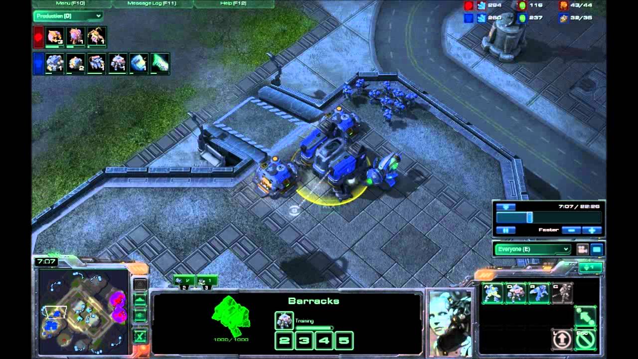Starcraft 2 replay- ZvT Xterminator vs ATX- part 1 - YouTube