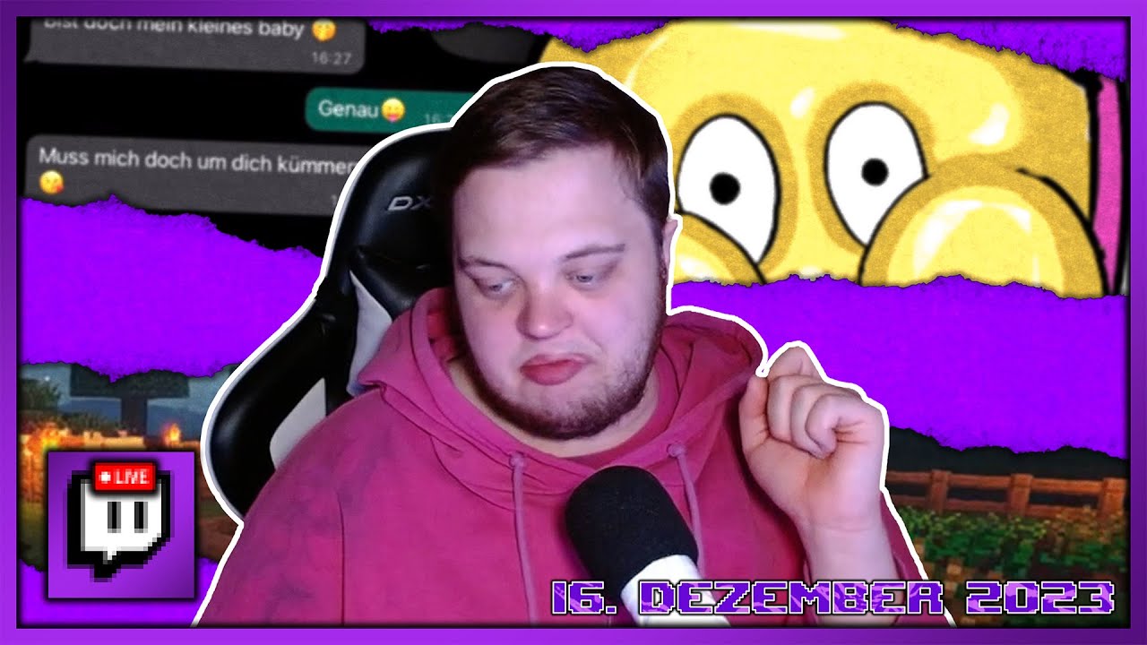 HEUTE iST iRGENDWiE DER WURM DRiN! (aaww maaan) // Twitch Livestream ...