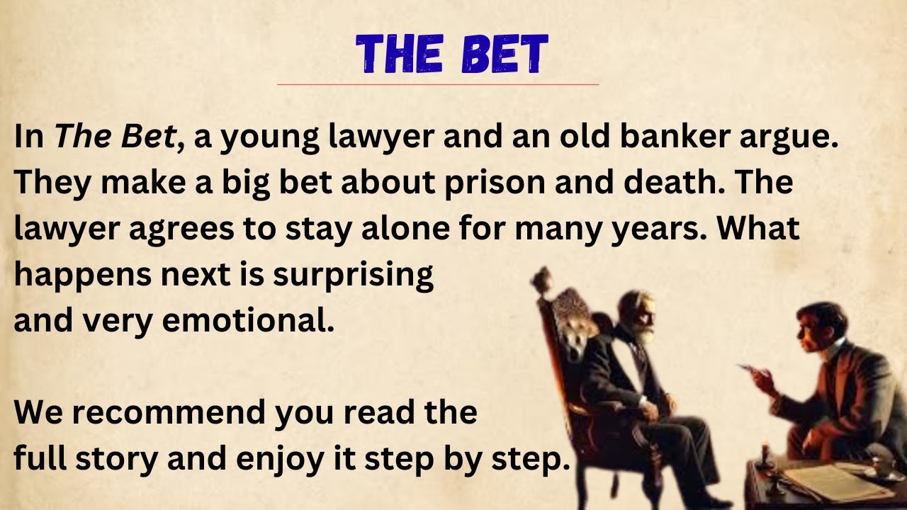 The Bet | for Beginner Levels A1 | Improve your English Language - YouTube