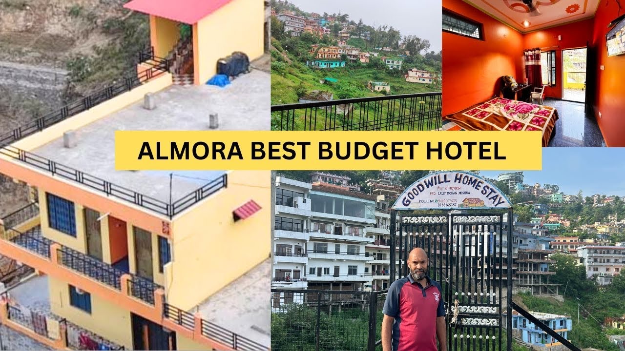 Almora Best Budget Hotel 🏨Goodwill Home Stay 💯Mall Road Almora Vlog ...