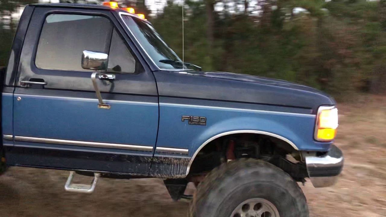 4.9L Ford F-150 On 40s - YouTube