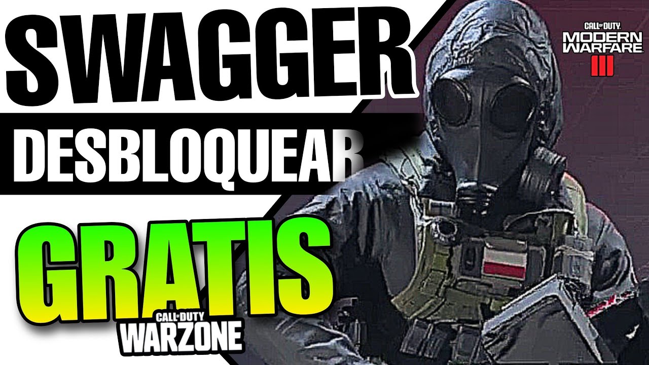 COMO DESBLOQUEAR A SWAGGER GRATIS EN WARZONE 3 Y MODERN WARFARE 3 ...