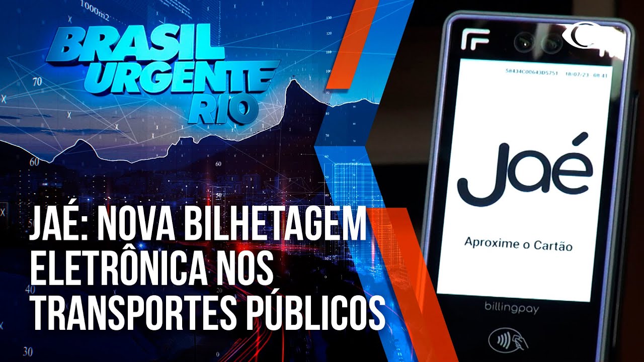 JAÉ: Nova bilhetagem eletrônica nos transportes públicos - YouTube