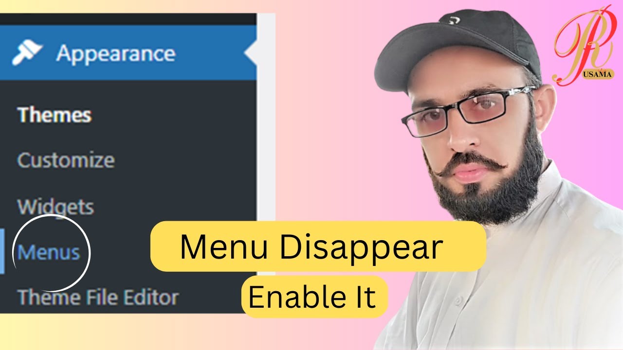 Menu Tab Disappear In WordPress Enable Menu In WordPress Dashboard Menu Tab Disappear In WordPress Enable Menu In WordPress Dashboard