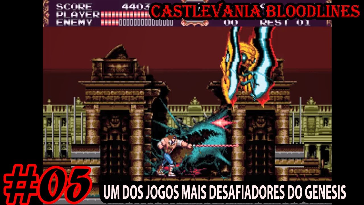 Castlevania: Bloodlines #05 - Sega Genesis - YouTube