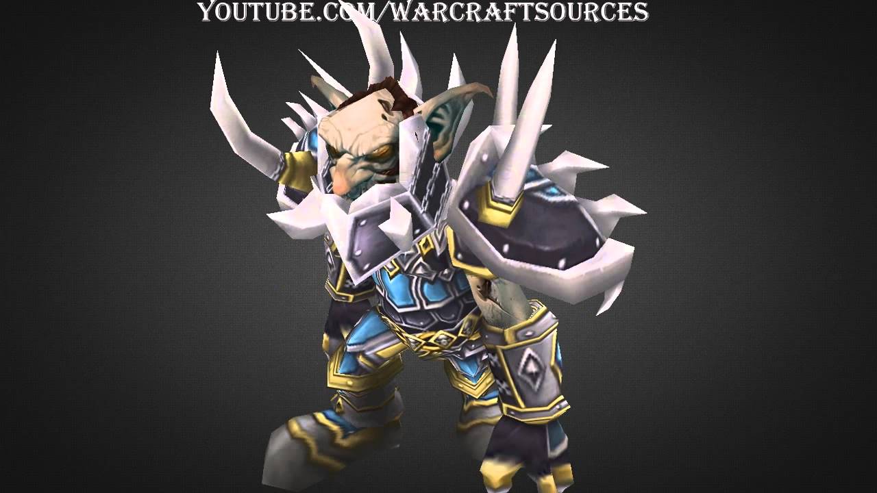 Goblin Warrior Tier 1 armor set - T1 - Battlegear of Wrath - YouTube