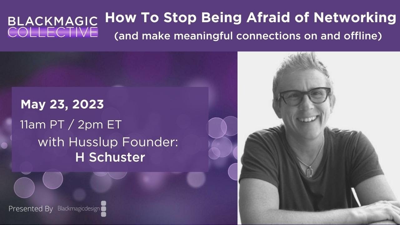 How to Stop Being Afraid of Networking - YouTube
