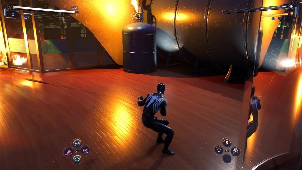 Marvel's Spider-Man 2 Peter inside particle accelerator - full action ...