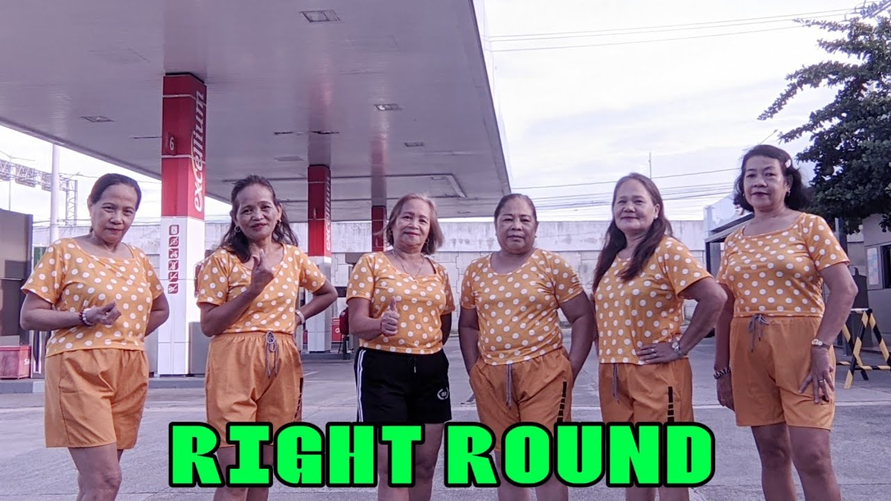 RIGHT ROUND | TikTok Dance Trend [Remix] | Dance Fitness | SHAKE n ...