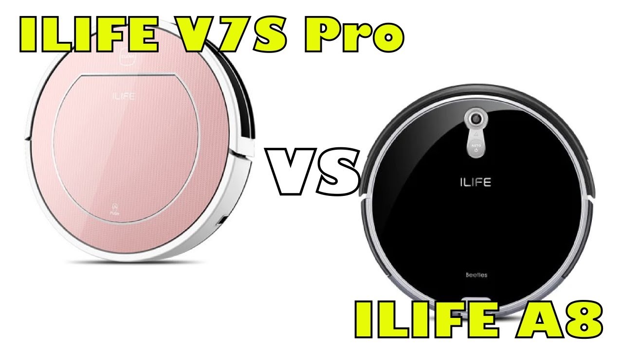 ILIFE V7S Pro vs ILIFE A8 - YouTube
