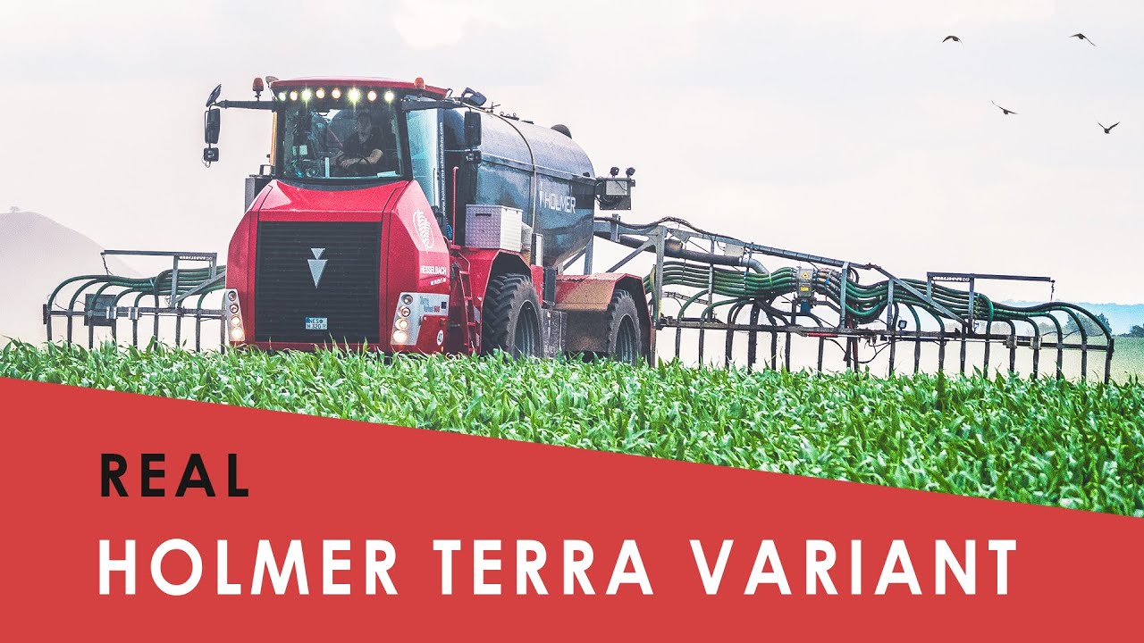 Holmer Terra Variant 600 beim Gülle ausbringen! - YouTube