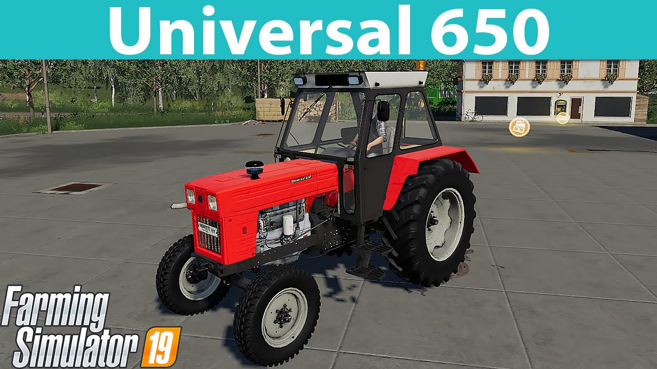 Tractor Universal 650 for Farming Simulator 19 - YouTube