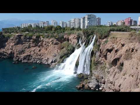 ANTALYA LARA DÜDEN ÇAYI DRONE ÇEKİMİ - ANTALYA MANZARALARI 2019