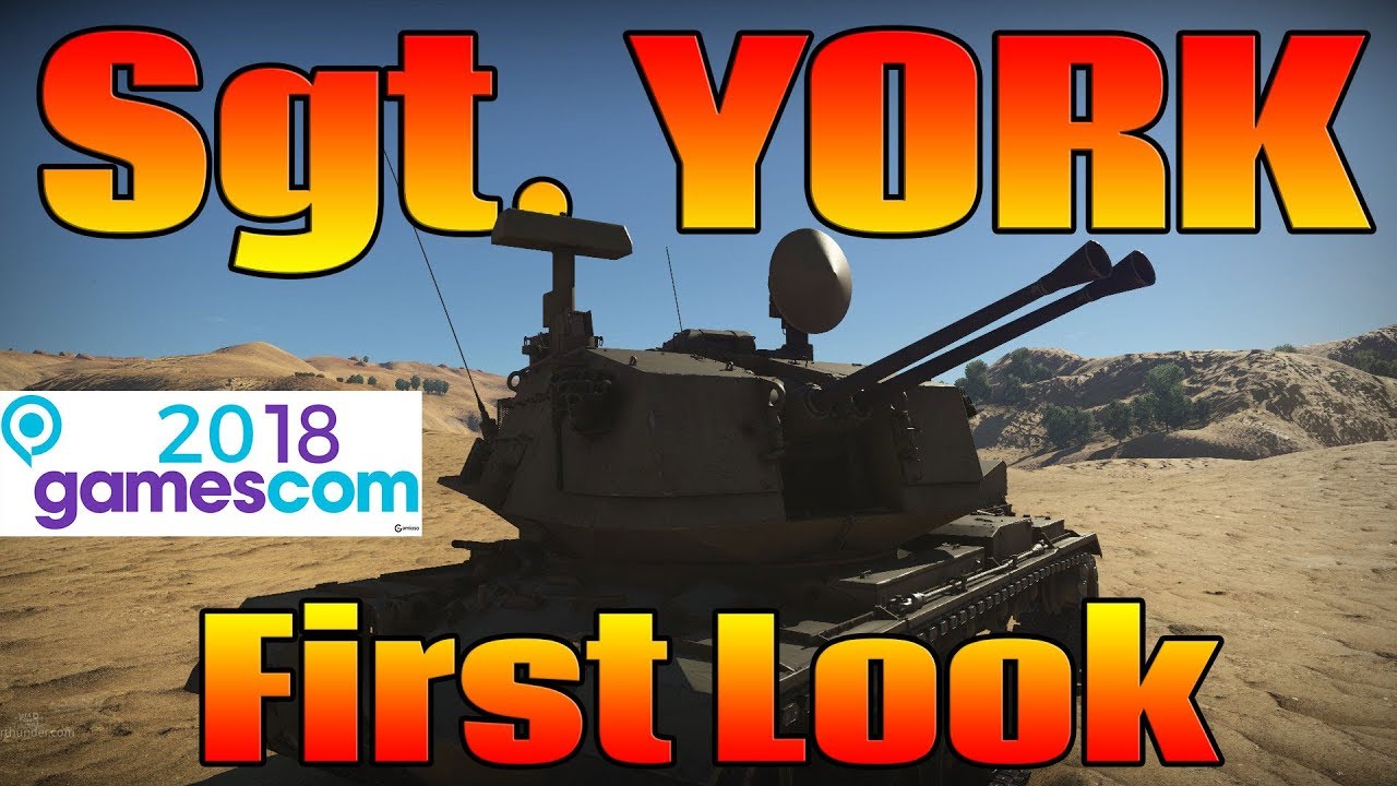 Gamescom 2018 | Radar Guided Proximity Fuze | M247 Sergeant York Rank 6 ...