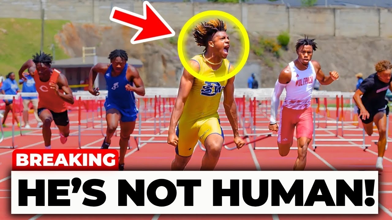 The Fastest High School Sprinter Who DESTROYED 100m! - YouTube