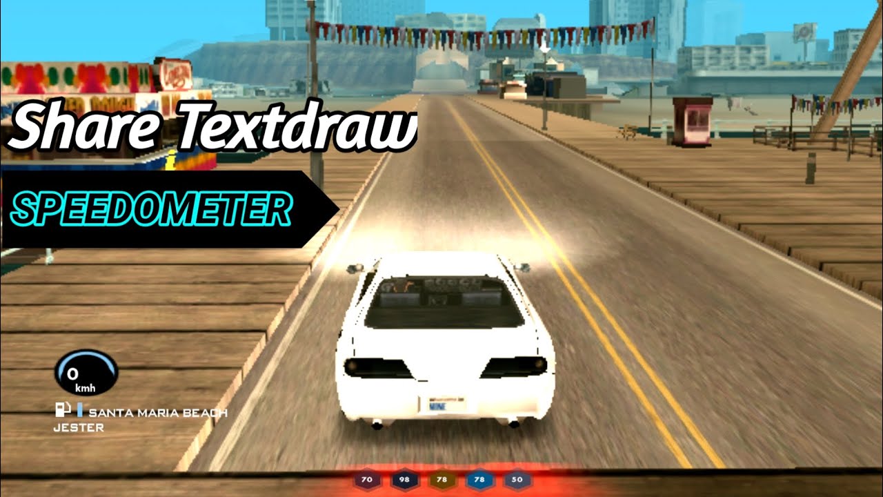 [ SHARE ] TEXTDRAW SPEEDOMETER KEREN | GTA SAMP - YouTube