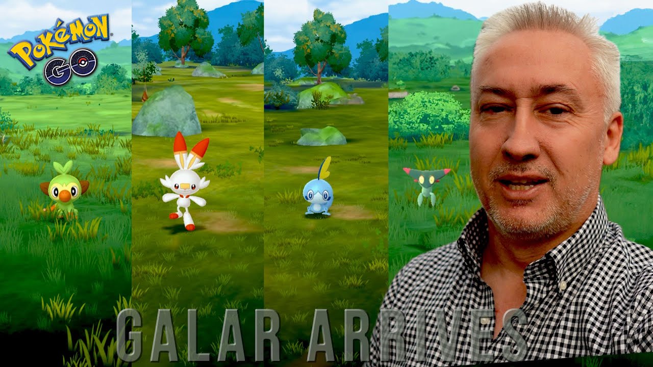 GALAR REGION Gen 8 FINALLY Arrives in Pokemon GO - YouTube