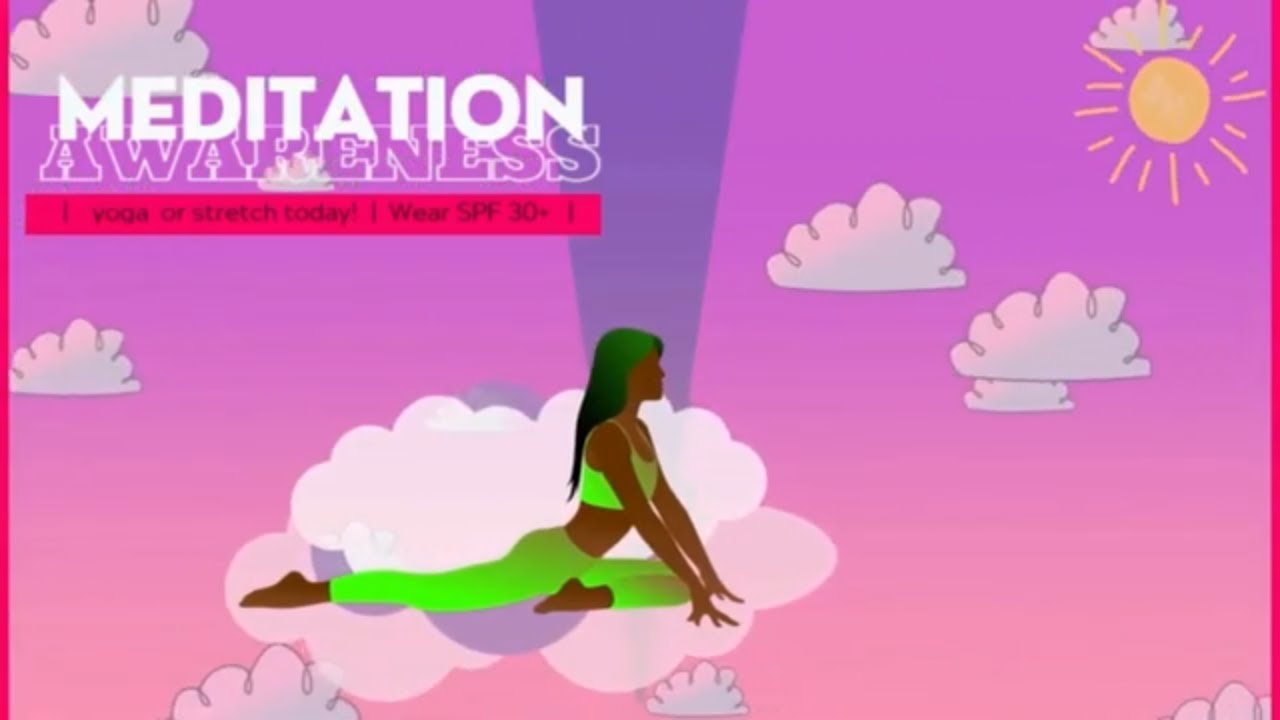 2 Hours | Meditation Instrumental 432hz Music | drifting cloud visuals - YouTube