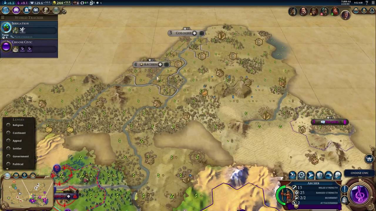 Civilization 6 Early Access Day 7: Rome Part 2 - YouTube